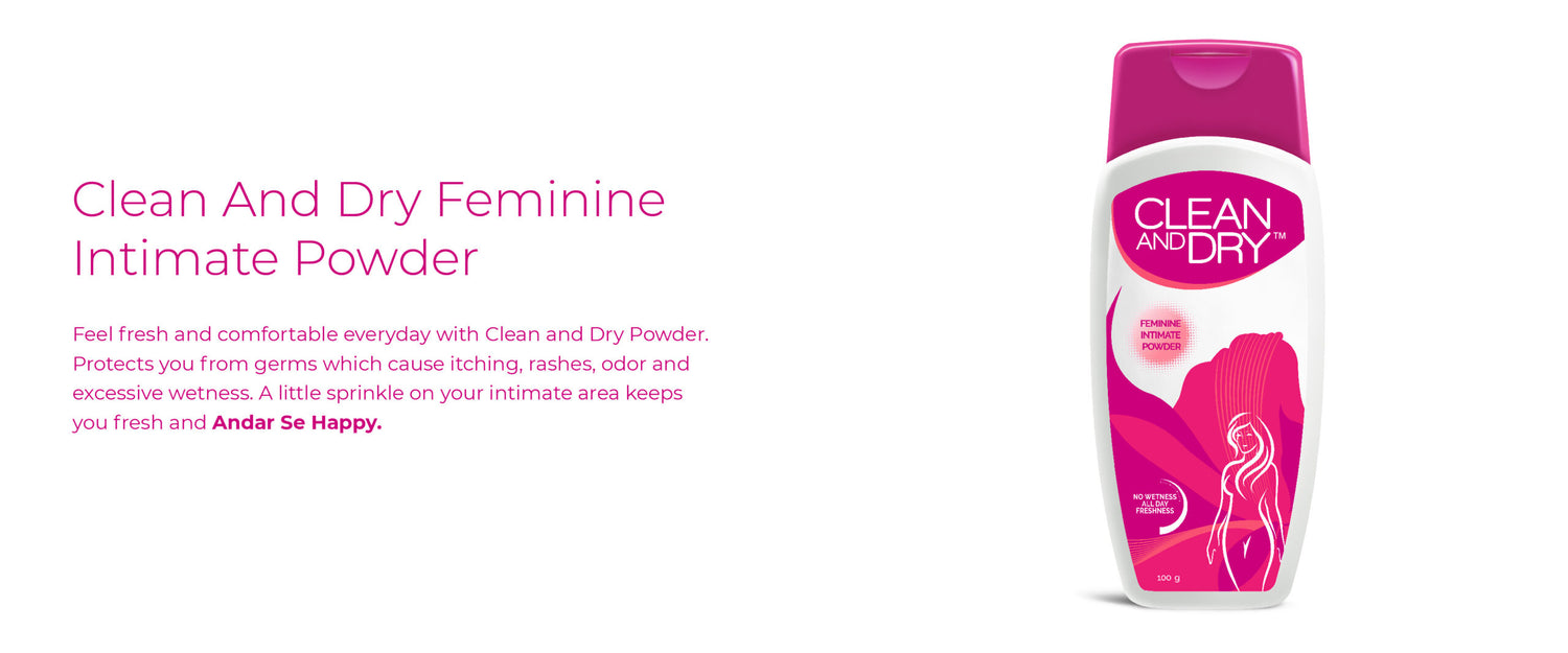 C&D Intimate Powder 50g – Clean and Dry